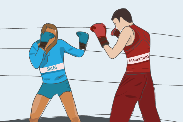 Marketing vs. Sales: The Inevitable Battle